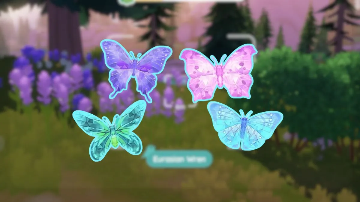 Heartopia Frostspore Butterfly Location